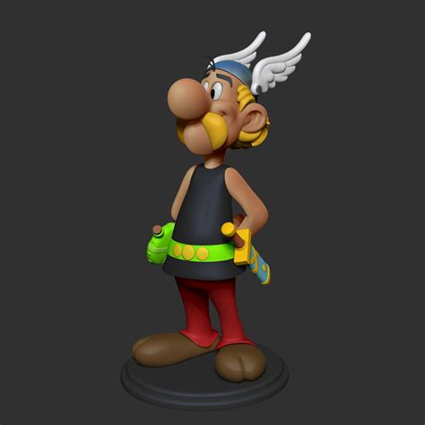 Asterix 3d Model 3d Printable Cgtrader