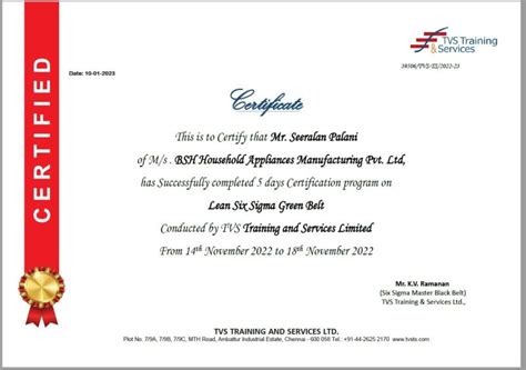 seeralan palani on linkedin lean sixsigma greenbelt