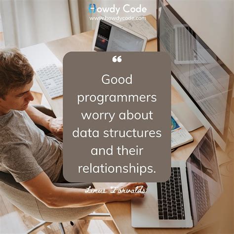 Howdycode Good Programmers Worry About Data Structures