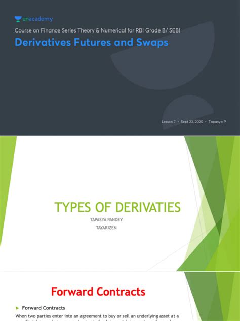 Derivatives Futures And Swaps Pdf