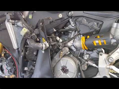 Ducati Panigale Thermostat Squirter Unit Replacement Tips Youtube