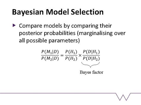 Bayesian Model Selection Bayesian Model Selection Bayesian Probability