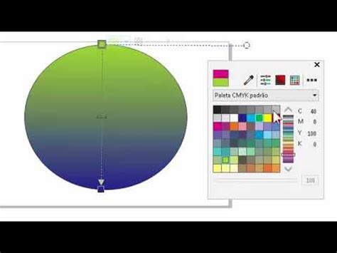 Como Dazer Efeito Degrade No Corel X8 YouTube