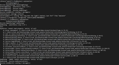 Nodejs Luis Is Not Recognizing The Intent When I Try The Same Input