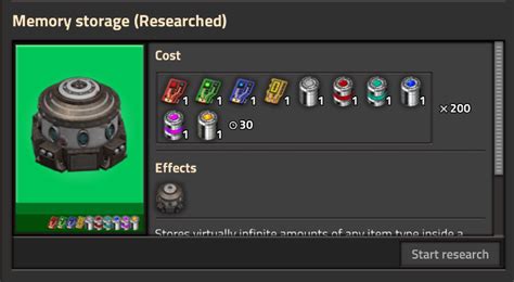 Memory Storage Se Addition Factorio Mods