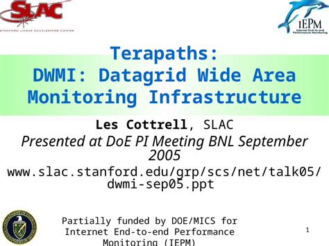 ppt terapaths dwmi datagrid wide area monitoring infrastructure
