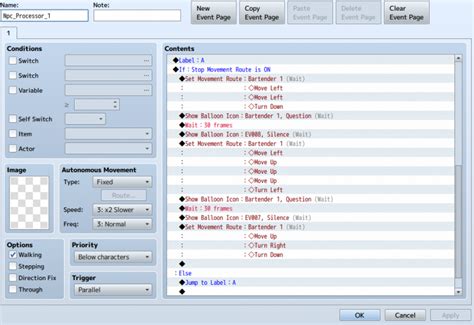 How To Stop NPC Movement Solved I Ve Commented The Solution RPG Maker Forums