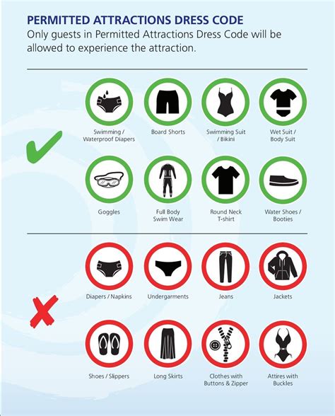 Adventure Cove Waterpark Dress Code