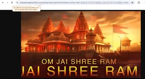 Spring Boot Enable Access To Blob Within Azure Storage Account Via Sas Token Url Stack Overflow