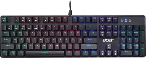 Acer Nitro Gen Wired Gaming Keyboard Rgb Illuminated Keyboard Anti Ghosting N Key