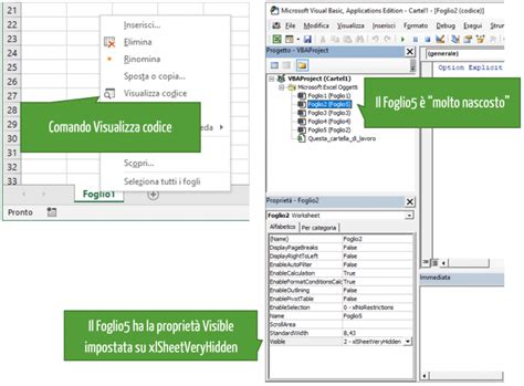 Fogli Excel Mostra Nascondi Con VBA Excel Per Tutti