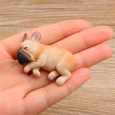 Badu Bg Сладко спящо куче 3d магнит за френски булдог Магнити за бяла дъска за хладилник за