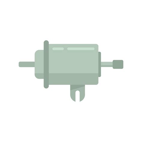 Gasoline Metal Filter Icon Flat Isolated Vector 15032344 Vector Art At