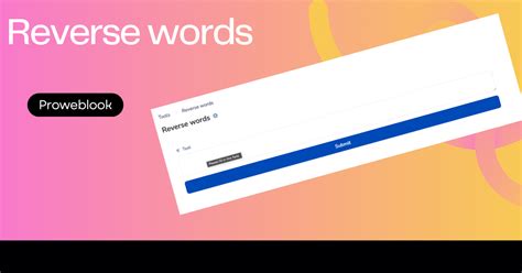 reverse words online text reverser proweblook