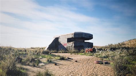 made a photoreal bunker scene in unreal engine 5 r unrealengine