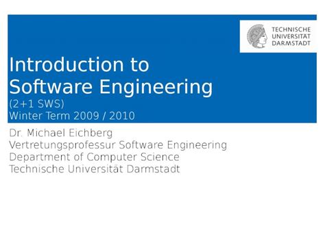 pdf introduction to software engineering · design pattern for details