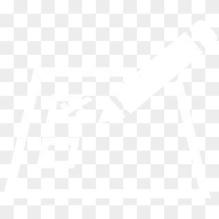 Survey Icon White Png Clipart Large Size Png Image Pikpng