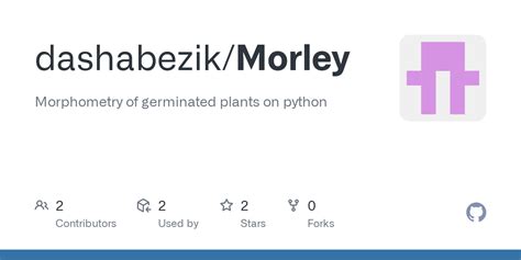Github Dashabezikmorley Morphometry Of Germinated Plants On Python