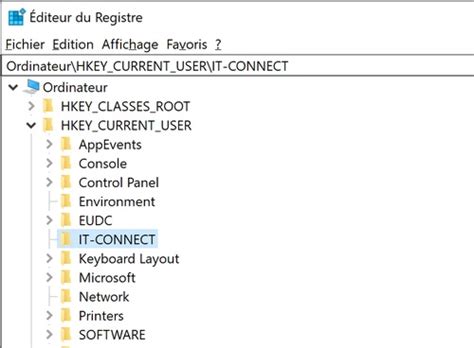 Lire Et Modifier Le Registre Windows Avec Powershell