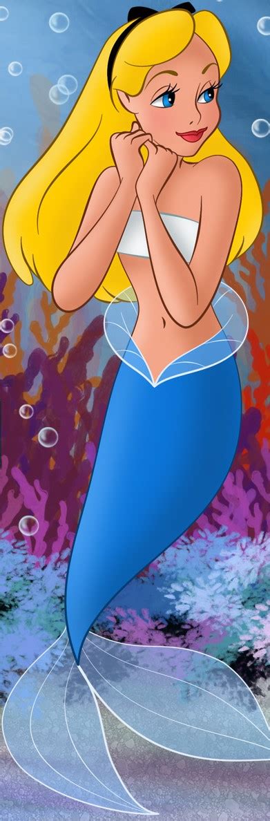 Wonderland Under The Sea Alice Mermaid By 3383383563 On Deviantart