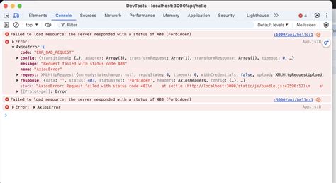 Reactjs Getting An Error Failed To Load Resource The Server