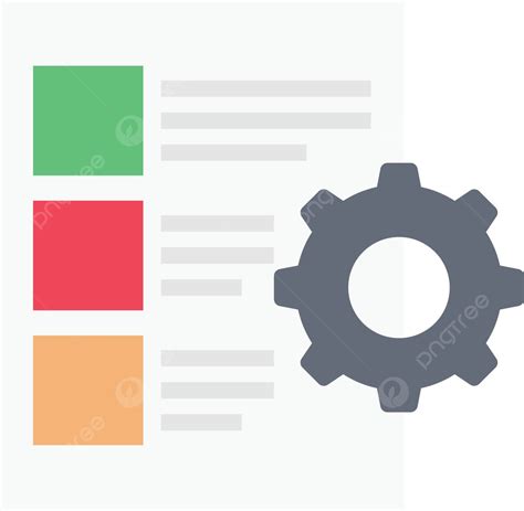 Setting Setting Website Processing File Vector Setting Website