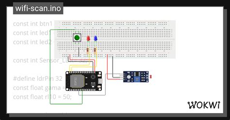 Leds Btn Sin Resistencia Y Un LDR Copy Wokwi ESP STM Arduino Simulator