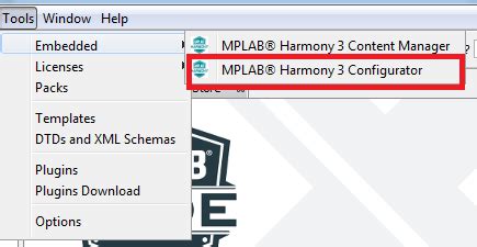 Mplab Harmony Configurator Mhc Microchip Mplab Harmony Quick Documentation Help
