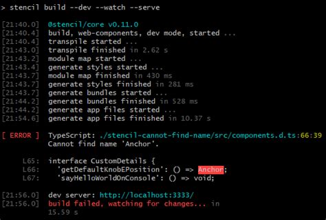 Javascript Stenciljs Typescript Cannot Find Name When