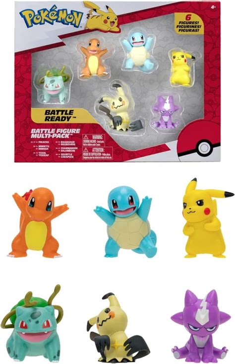 Test Du Pack De 6 Figurines Pokémon Bandai Vague 3