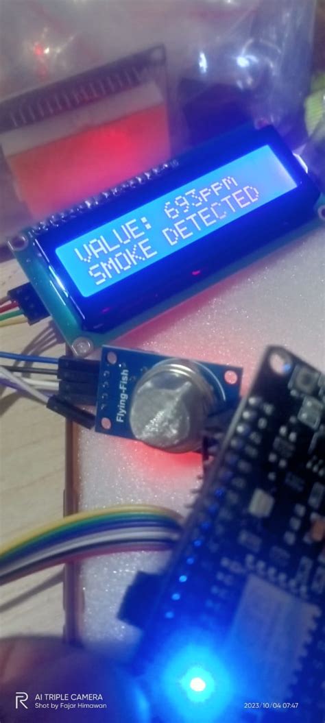 sensor kualitas udara dan gas lpg mq2 mq135 dan nodemcu esp8266
