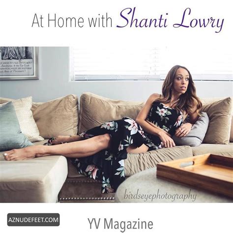Shanti Lowry Feet Aznudefeet