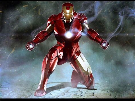 Iron Man Cartoon Wallpapers Wallpaper Cave