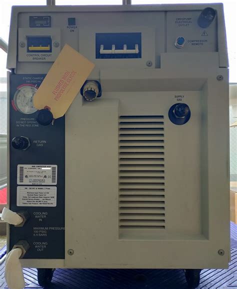 Cti Cryogenics Cryo Compressor 9600 8135909g001