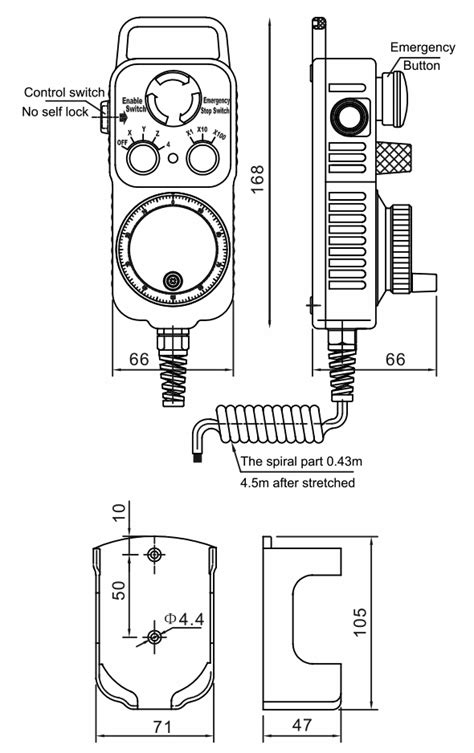 ISMM CNC Machine Tool MPG Rotary Encoder Manual Pulse Generator Products CHINA YUMO ELECTRIC
