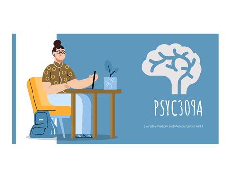 lecture 17 everyday memory and memory errors 1 psyc309a everyday