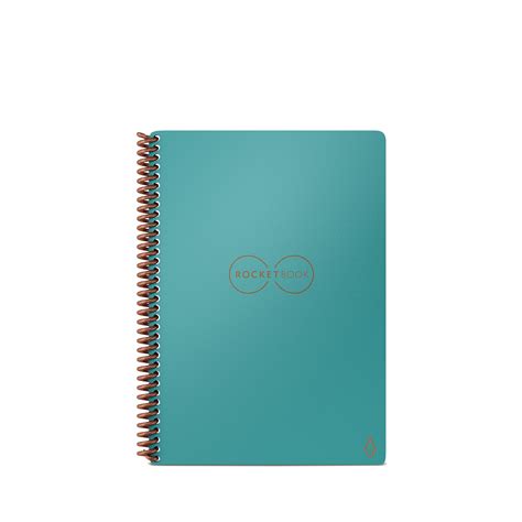 Rocketbook Core Smart Reusable Executive Sized Notebook 6 X 8 4 5 Line Ruled 18 Sheets