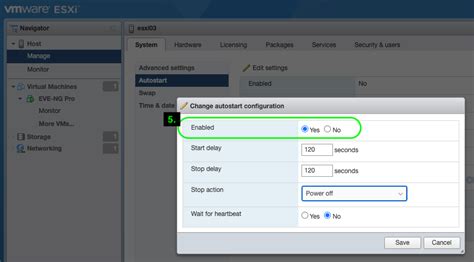 How To Enable VM Autostart On VMware ESXi