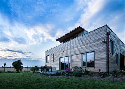 Cedar Clad Stackyard House By Mole Architects Is Based On Rectories