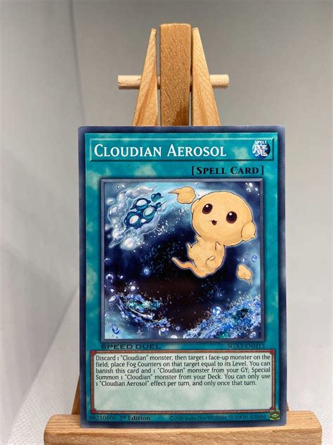 Cloudian Aerosol Sgx3 Enh13 Prices Yugioh Speed Duel Gx Duelists Of Shadows Yugioh Cards