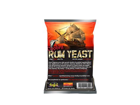 Дрожжи для рома COOBRA RUM - www.cbfdrinkit.ru
