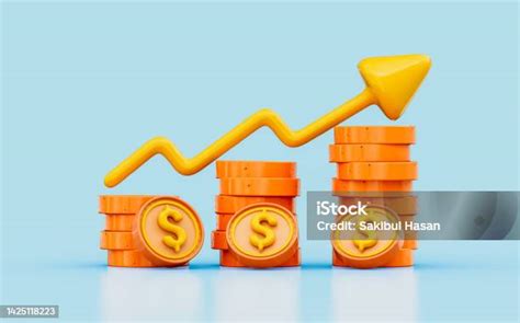 달러 동전 증가 차트 화살표 3d 그림 사업 이익 돈 3차원 형태에 대한 스톡 사진 및 기타 이미지 3차원 형태 가격 경제 Istock