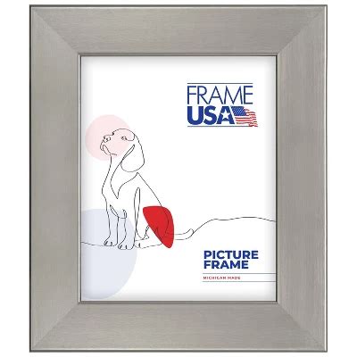 Craig Frames 20x30 Inch Picture Frame Silver Stainless Style 075
