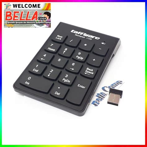 Jual KEYBOARD KEYPAD NUMERIC WIRELESS GHZ JARAK METER NUMERIC KEYPAD WIRELESS MINI