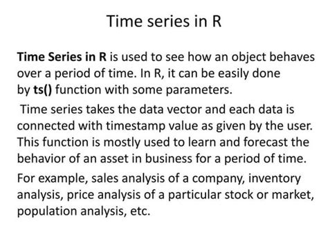 Unit5 Time Series Analysis Pdf
