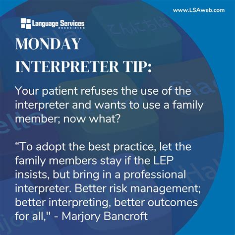 language services associates on linkedin mondayinterpretertip