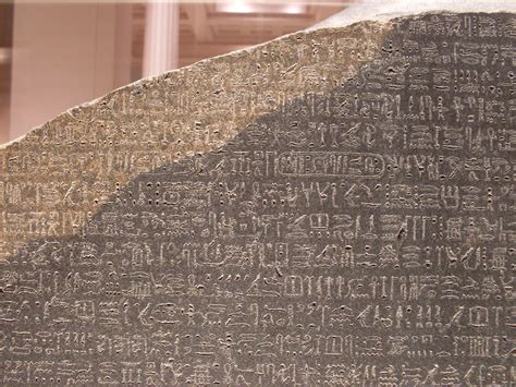 British Museum Rosetta Stone Close Ups Moorina Flickr