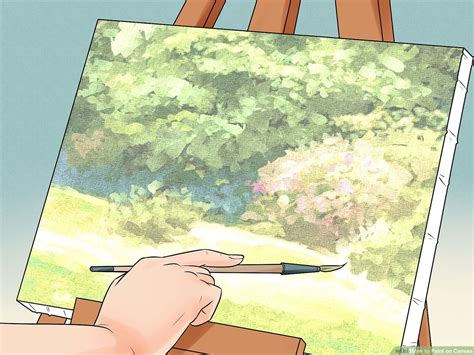 How To Draw On Canvas Before Painting It