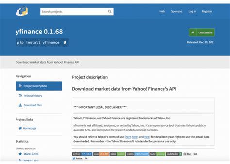 Yahoo Finance API Alternatives Code No Code