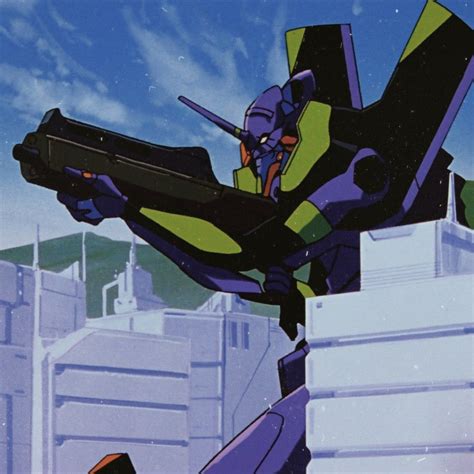 Eva 01 Neon Genesis Evangelion Icon By Ben Benjamin 01 Neon Genesis